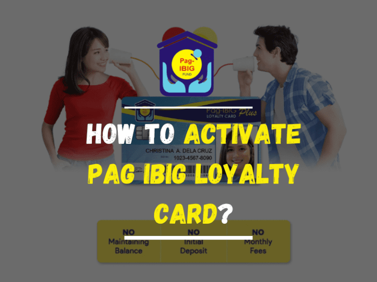 [Easy Steps] How to Activate PAG IBIG Loyalty Card? | PIHLC