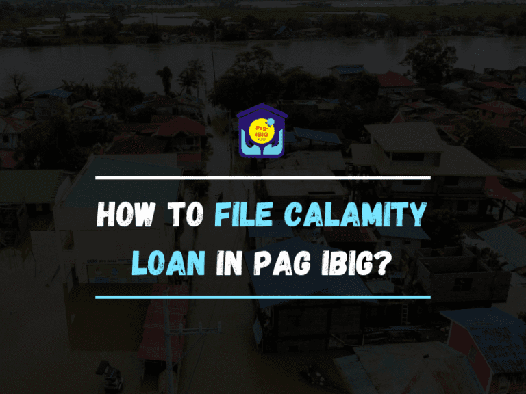 How to File Calamity Loan in PAG IBIG? (Short Term Loan)